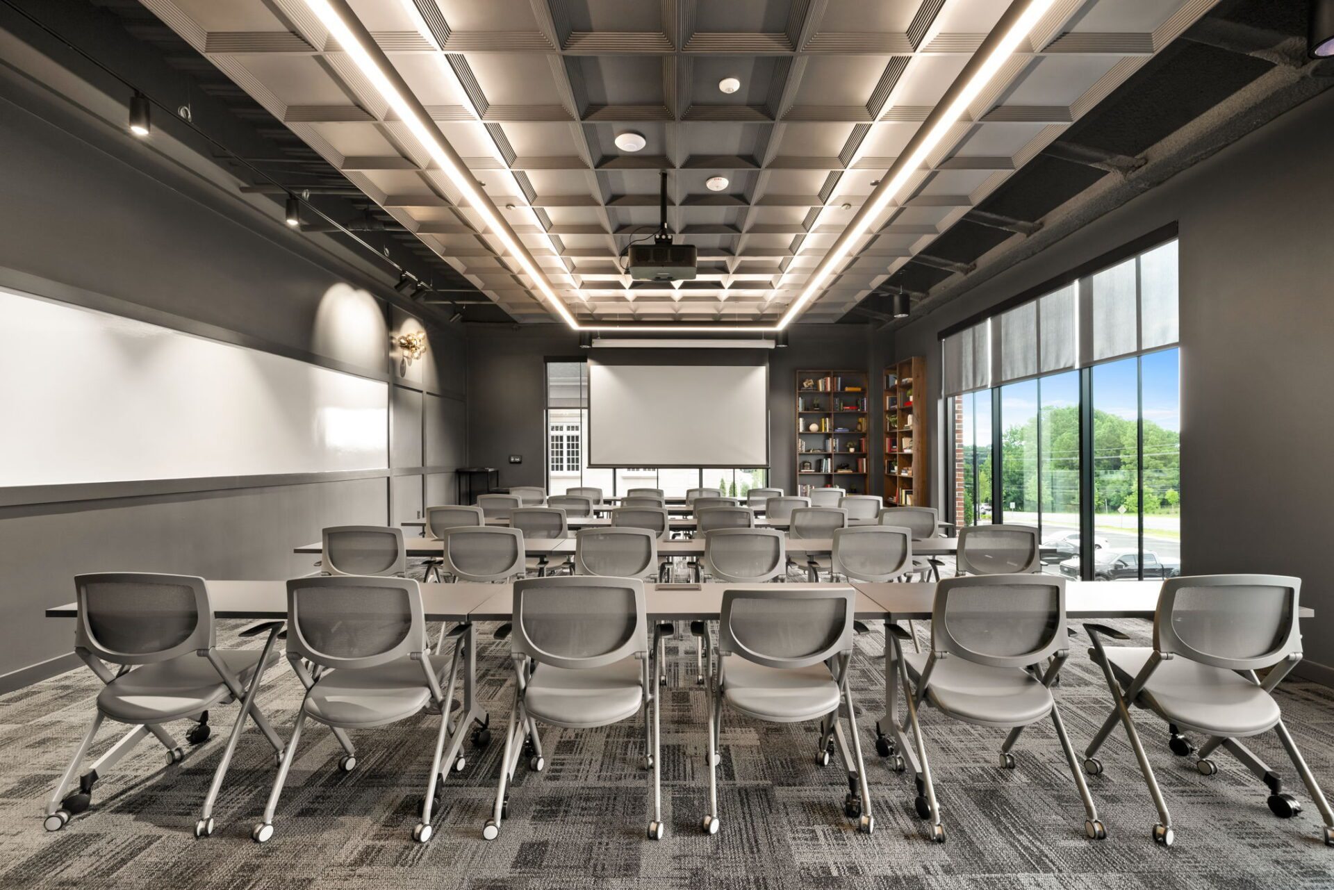 Library - Training Room - Roam Peachtree Corners